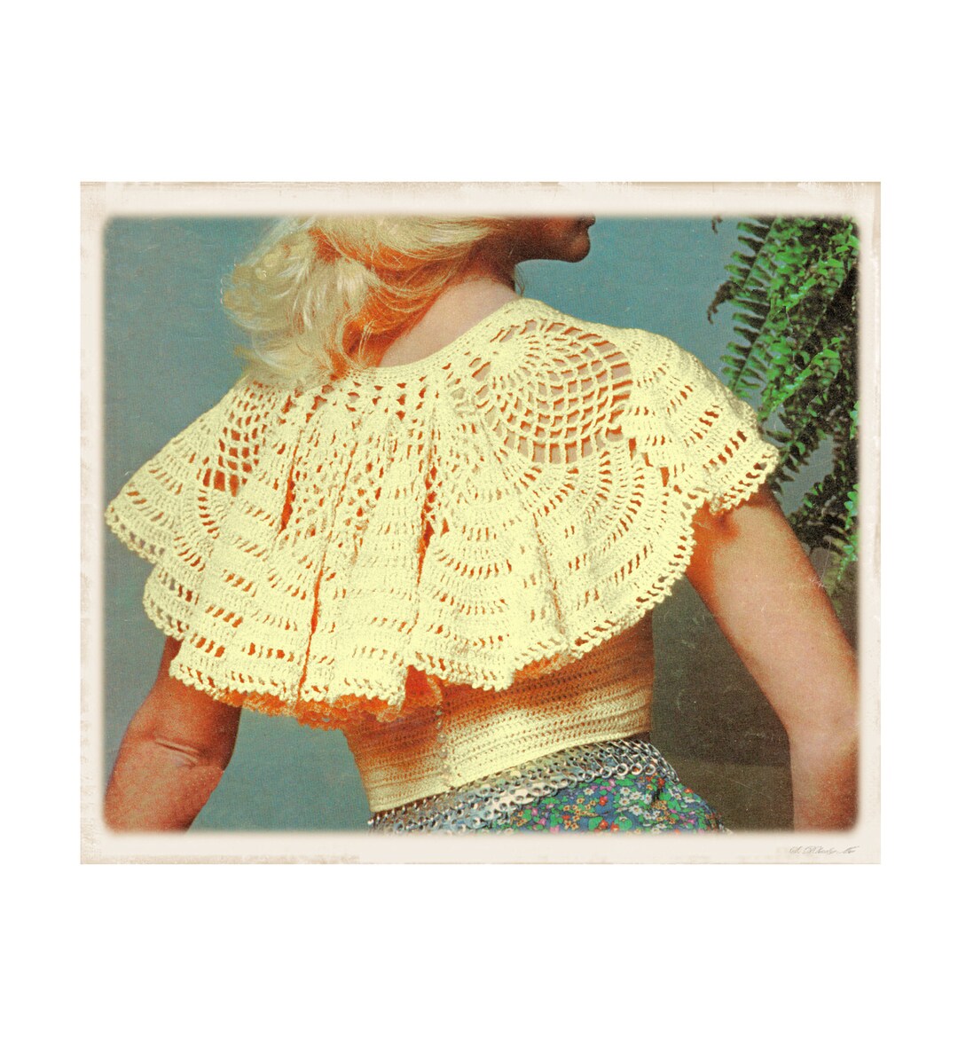 Instant Download PDF CROCHET PATTERN to Make a Lace Evening Summer ...