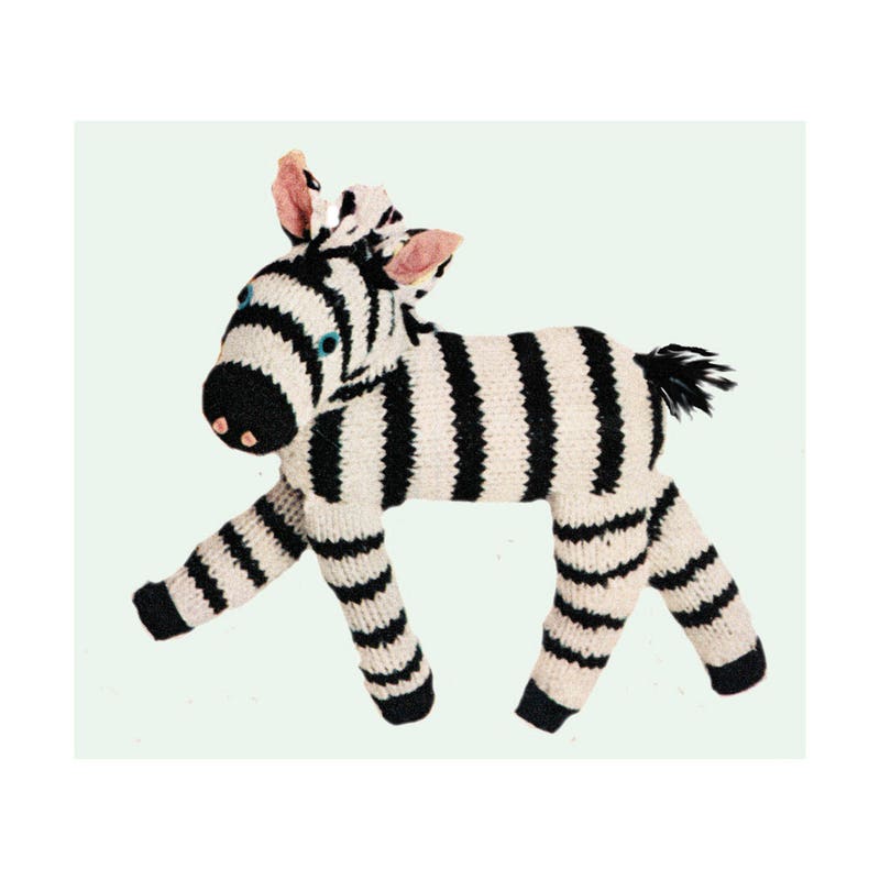Knit Zebra - Etsy