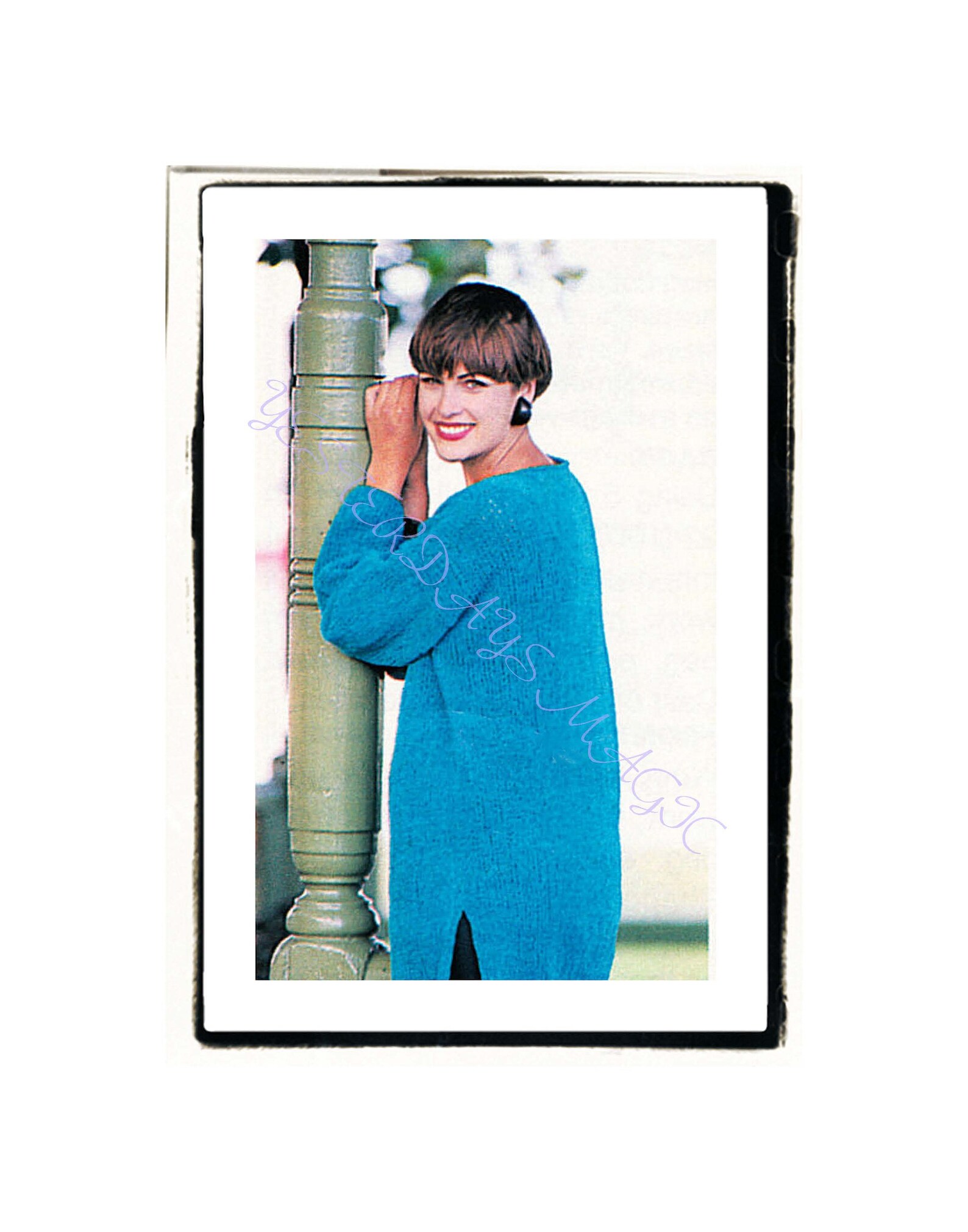 Instant Download PDF Easy Beginners Knitting Pattern to Make a | Etsy