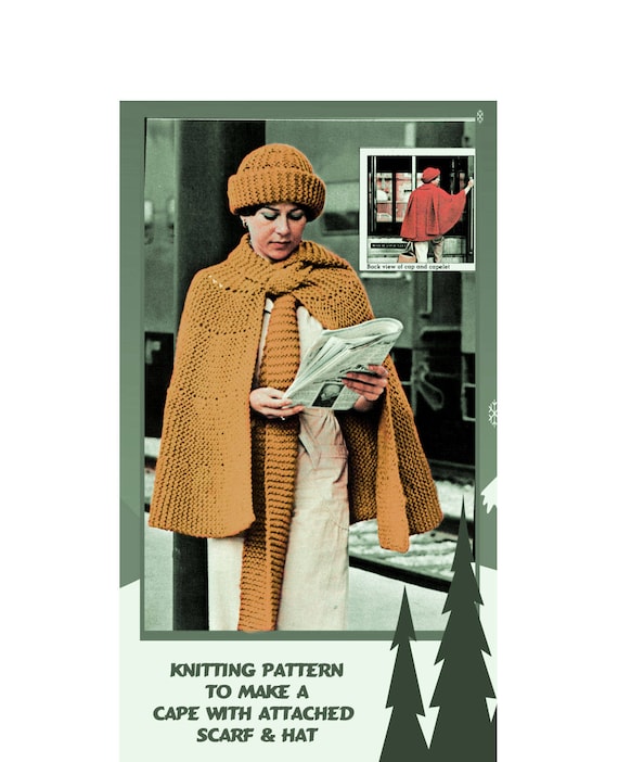 Instant Download PDF Easy Beginners Knitting Pattern to make a | Etsy