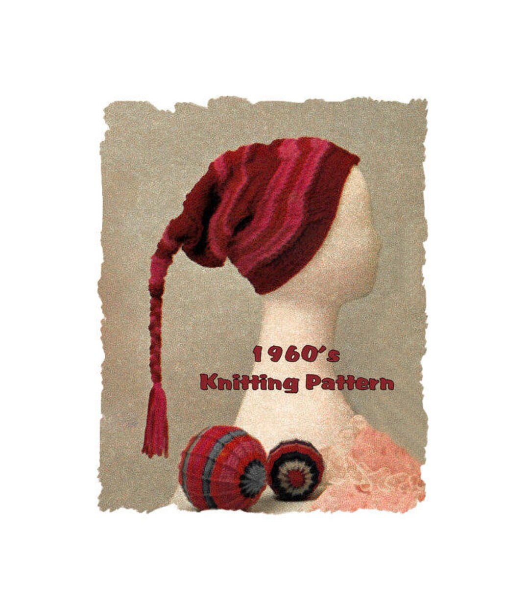 Instant Download PDF Easy Beginners KNITTING PATTERN to Make a Womens ...