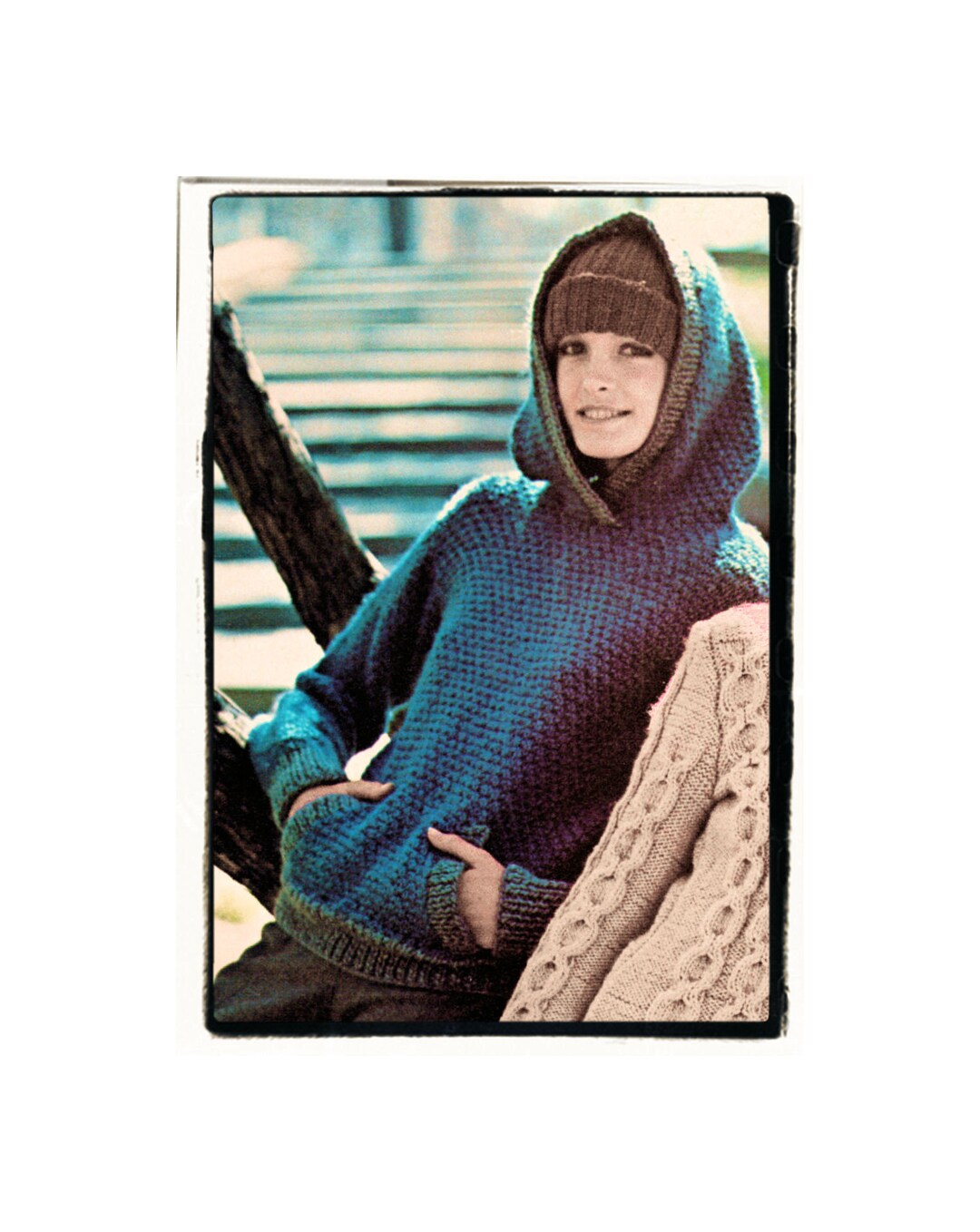 Instant Download PDF KNITTING PATTERN to Make a Womens Hooded Over ...