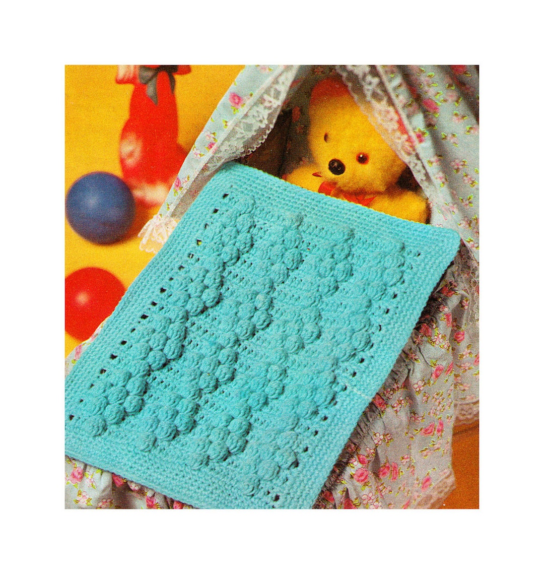 Instant Download PDF Crochet Pattern to Make a Cradle Cot Crib Pram ...