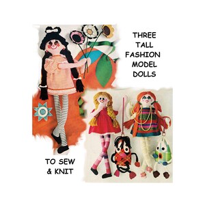 Instant Download PDF Sewing Pattern to Make a 24 Inch Tall Teenage ...