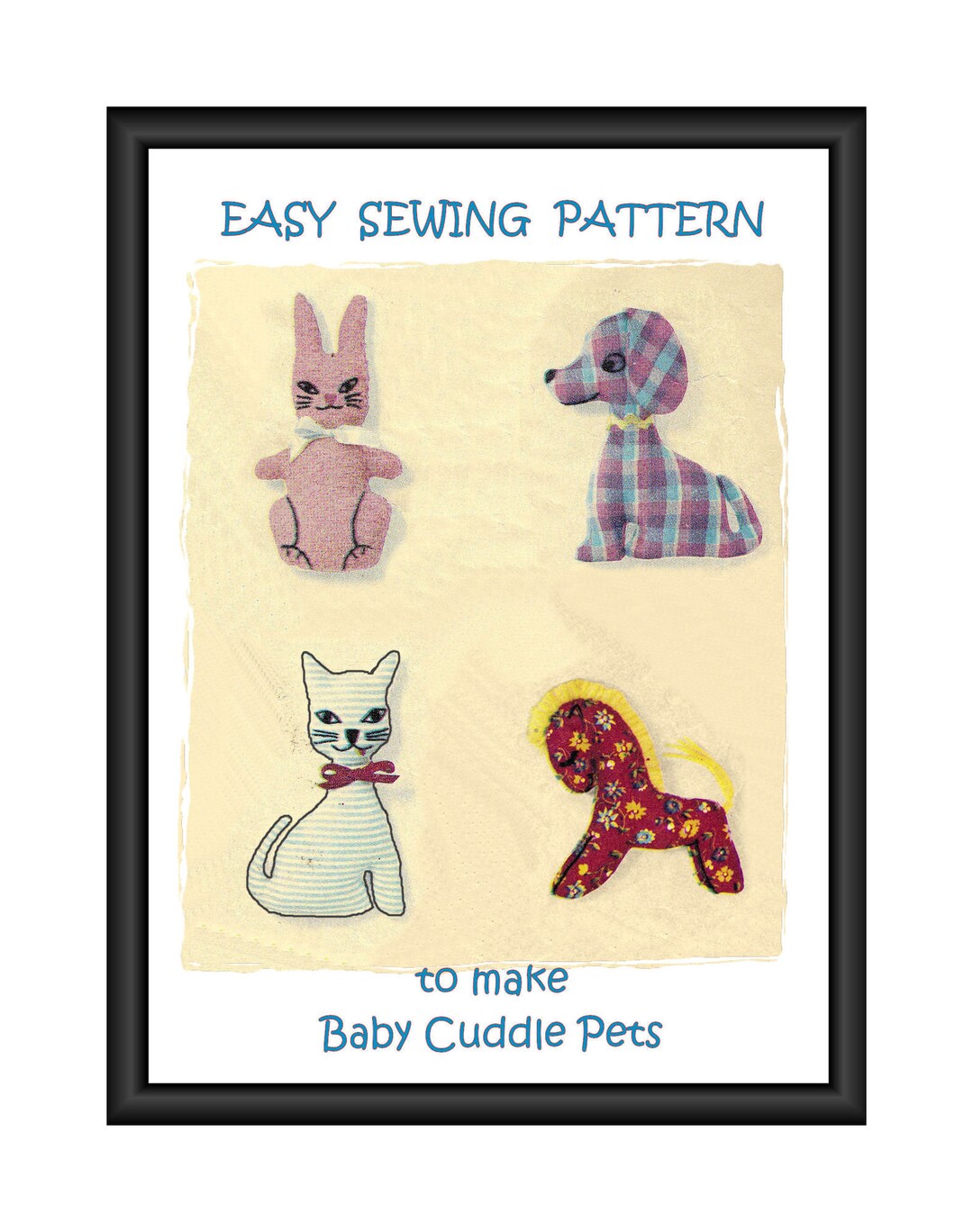 Full Size Instant Download PDF Easy A4 Printable Sewing Pattern to Make ...