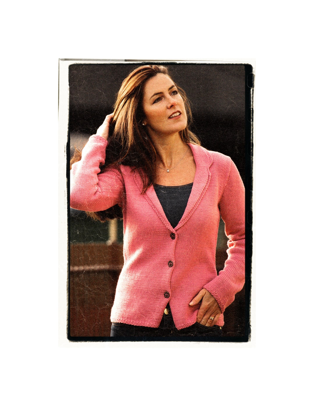 Instant Download PDF Knitting Pattern to Make a Womens Short Blazer ...