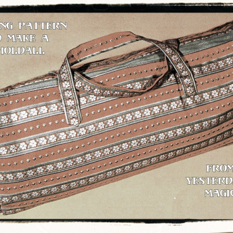 Travel Bag Pattern - Etsy