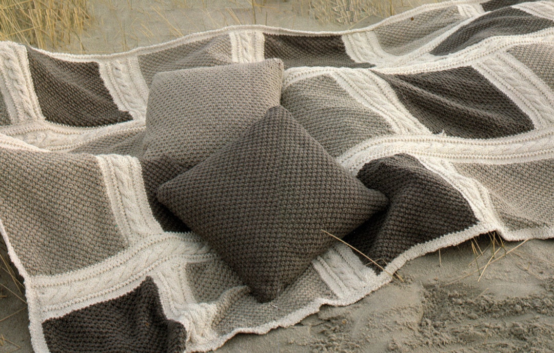 Instant Download PDF Easy Knitting Pattern to Make an Aran Cable ...