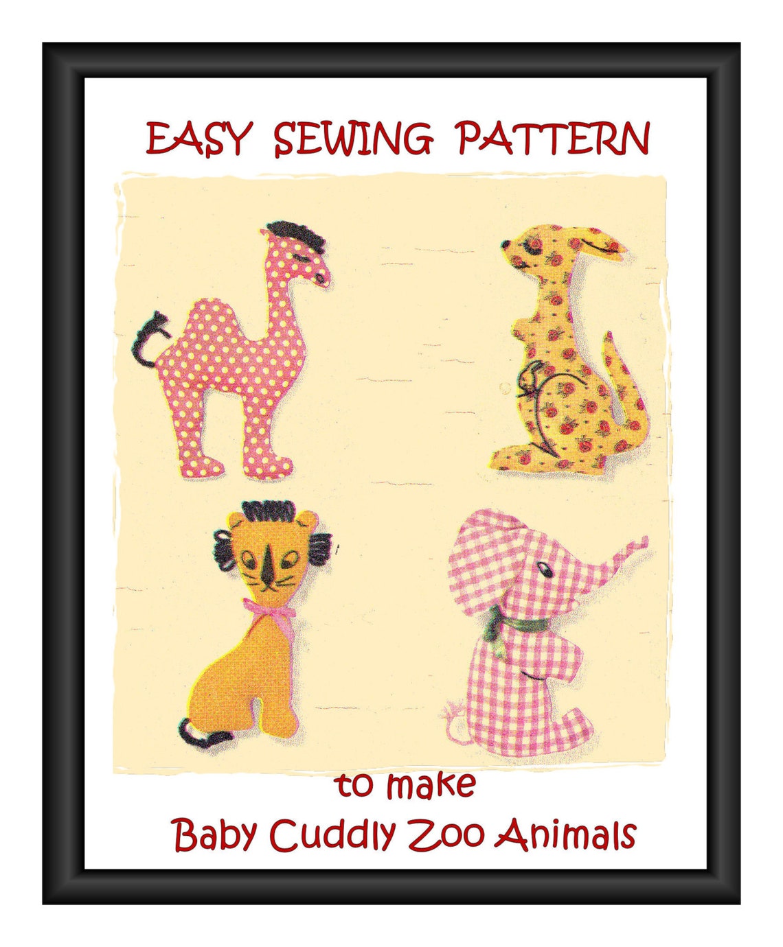 Full Size Sewing Pattern Easy Beginners A4 Printable to Make - Etsy