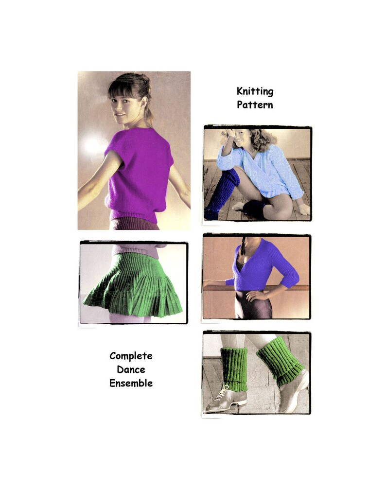 Instant Download PDF KNITTING PATTERN to Make Womens Dance - Etsy