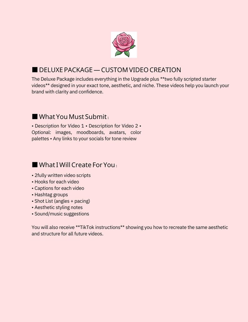 Soft Luxury Content Voice Kit Bundle | Niche Workbook + Custom Upgrade ...