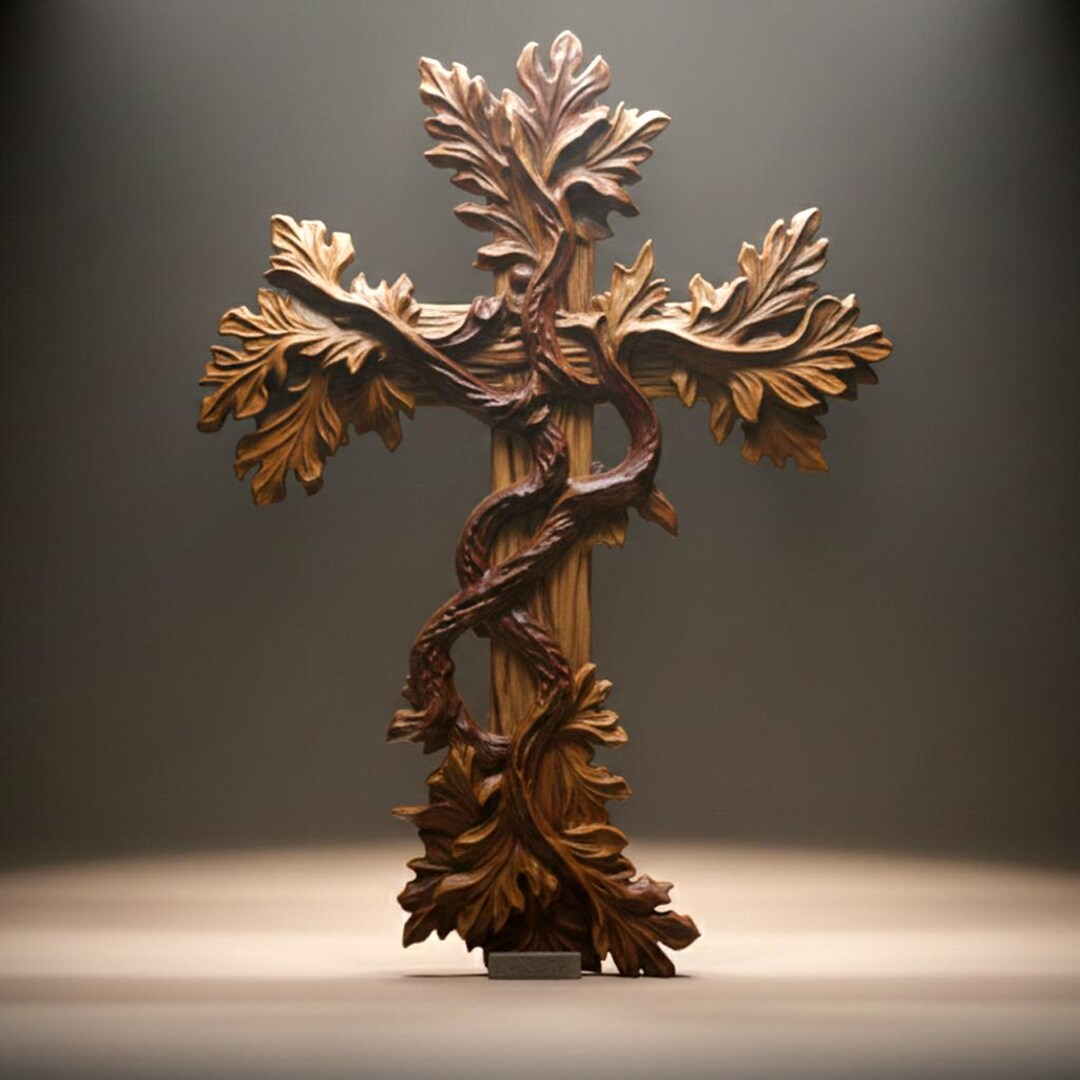 Cross Relief STL File – 3D Print & CNC Laser (digital Download) - Etsy