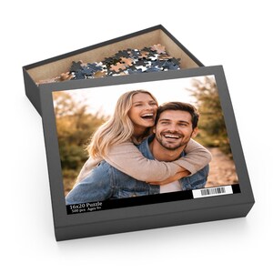 Personalized Photo Puzzle | Jigsaw| Custom Photo (120, 252, 500-piece ...
