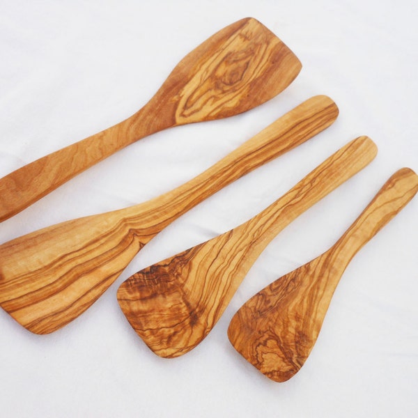 Wooden Kitchen Spatulas - Etsy