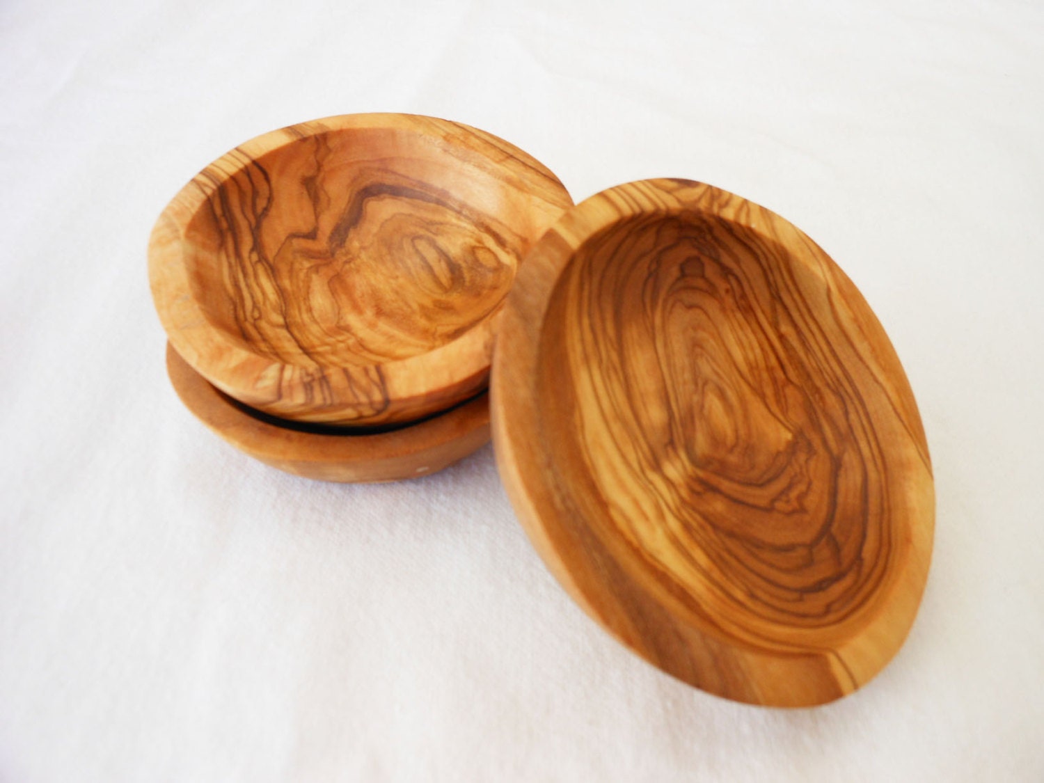 Wooden Small Tiny Rounded Bowl Set 2.5 Inch / Wooden Serving | Etsy