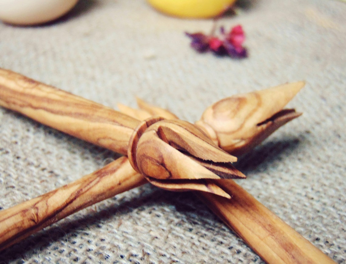 Wooden Olive Picks Forks Set Pickles Olives Picking Forks | Etsy