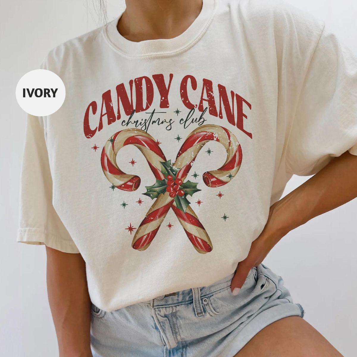 Candy Cane Club PNG Digital Download, Christmas Candy Cane Shirt Design ...