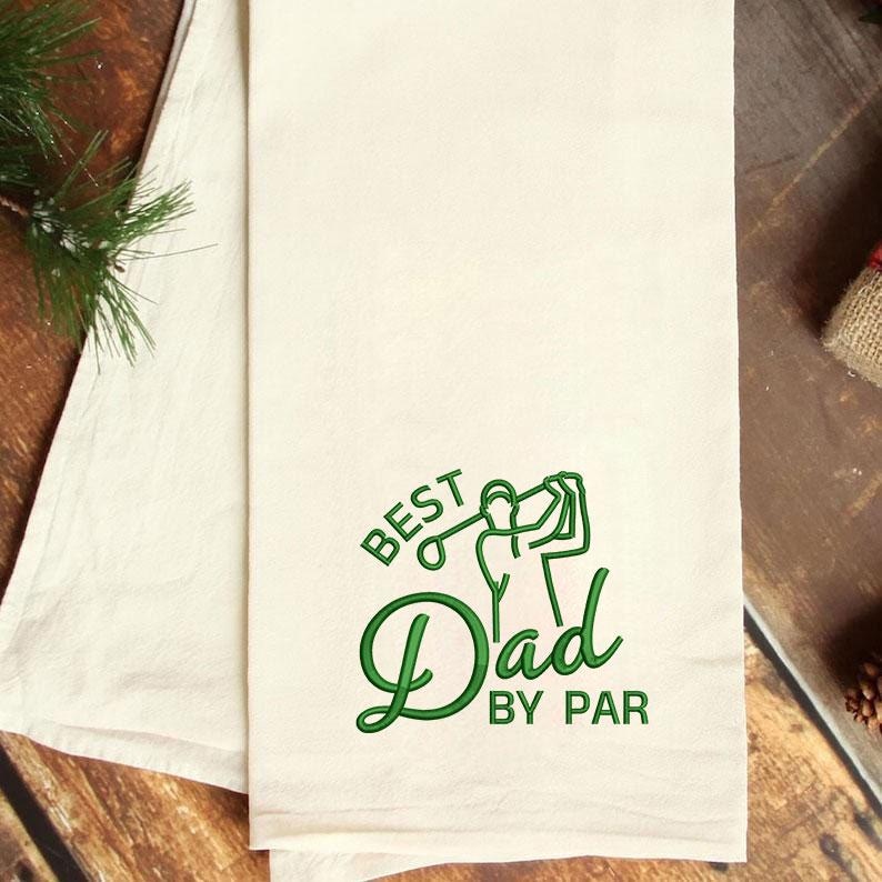 Golf Dad by Par Machine Embroidery File, Fathers Day Design (instant ...