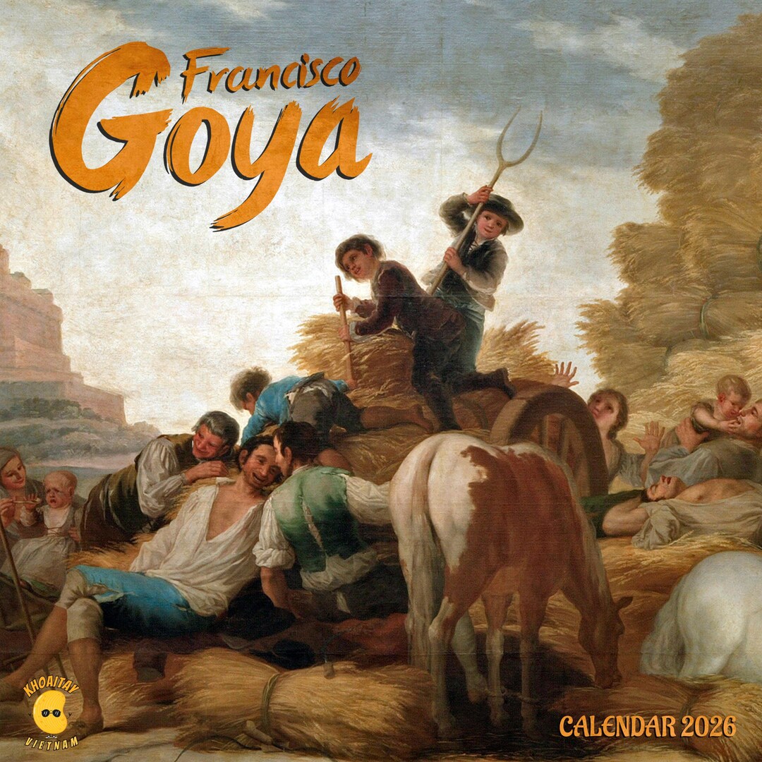 Francisco Goya Wall Calendar 2026: Classic Spanish Painting Collection ...