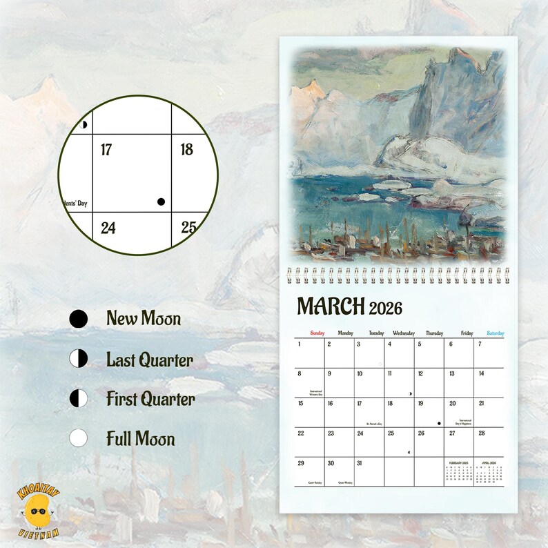 Anna Katarina Boberg Wall Calendar 2026: Nordic Landscapes and Arctic ...