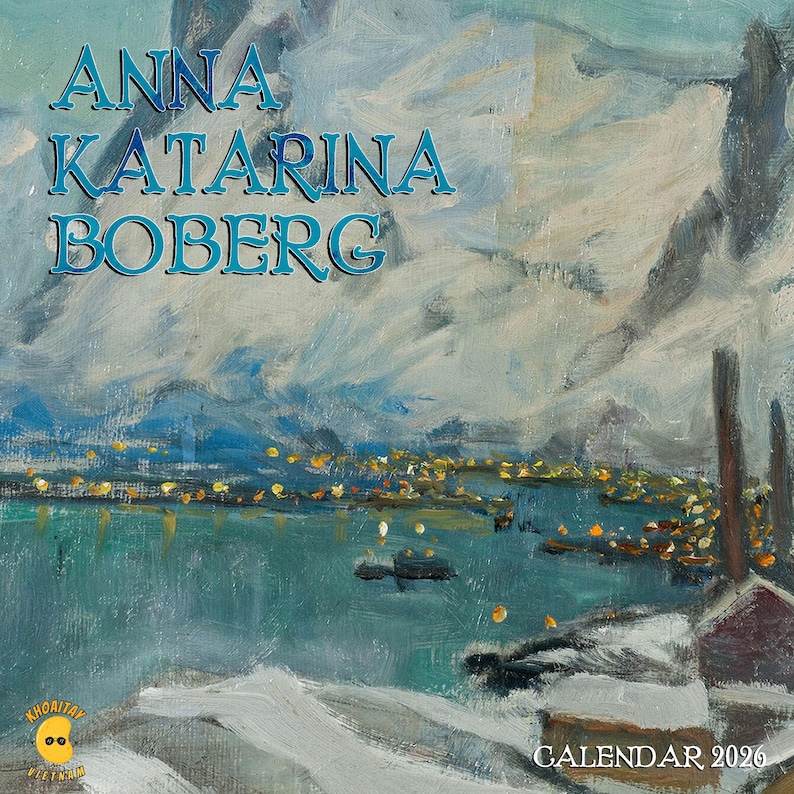 Anna Katarina Boberg Wall Calendar 2026: Nordic Landscapes and Arctic ...