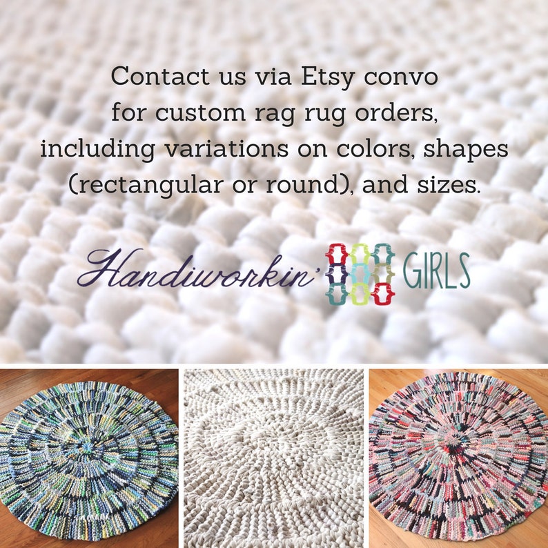 Pink T Shirt Rag Rug Knitted Circular Rug Round Rug Nursery - Etsy