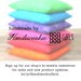 Rainbow 3 Inch Bean Bags in 10 Colors (set of 10): Squares for Teaching ...