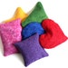 Rainbow Shaped Bean Bags set of 6 Triangle Circle Rectangle - Etsy