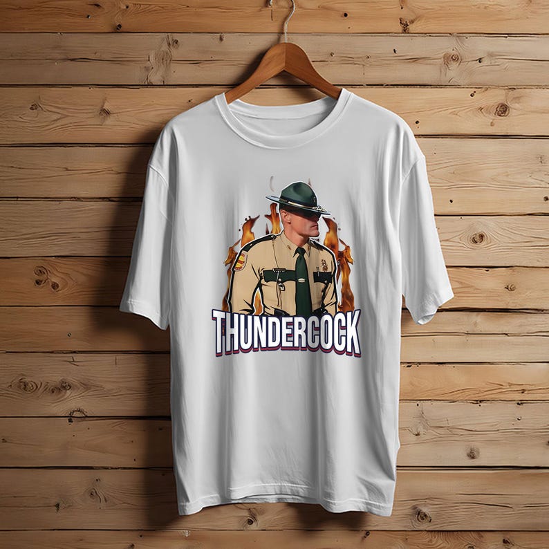 Officer Sergeant Cassius Thundercock PNG, Funny Police Parody Meme ...