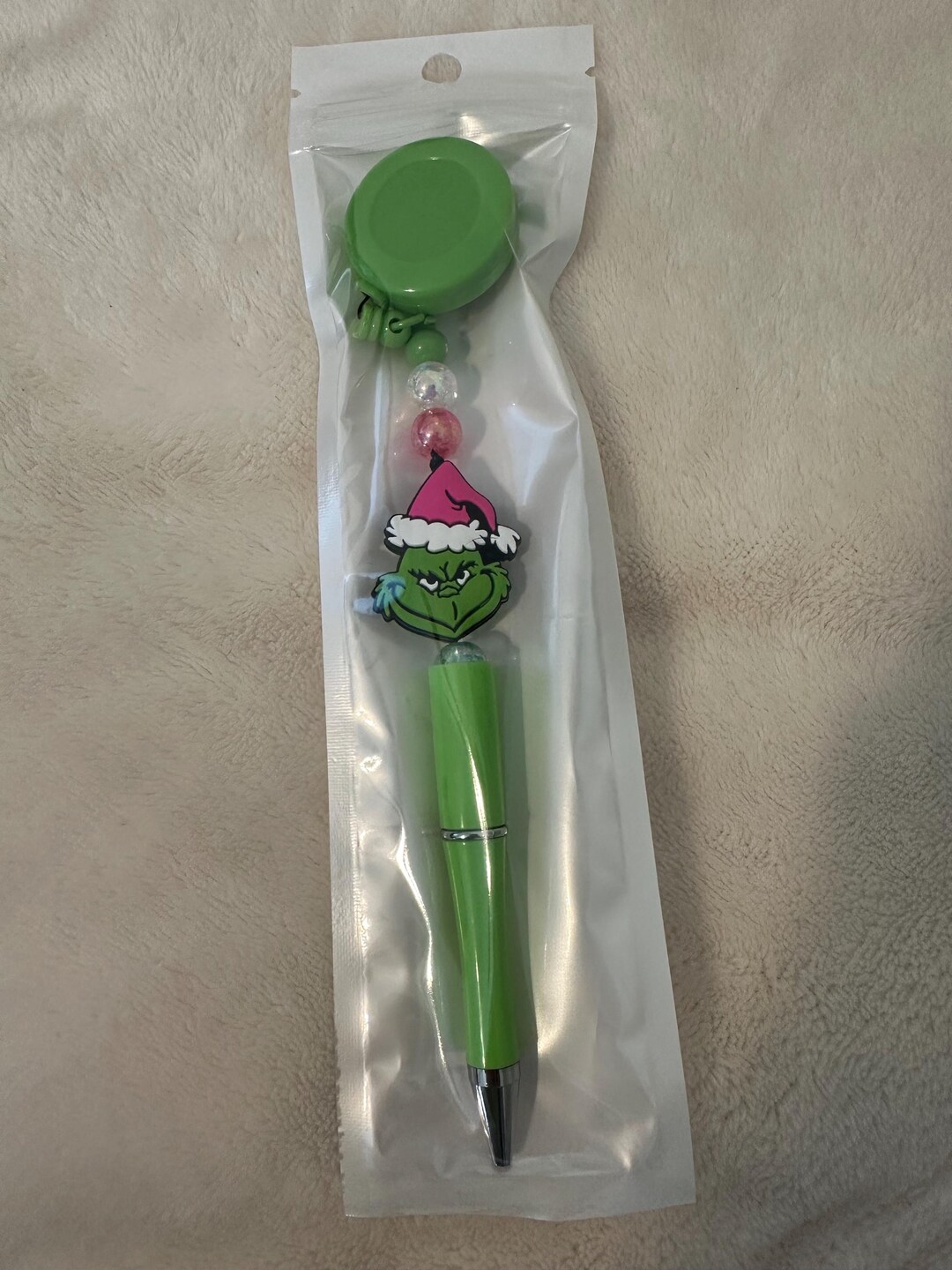 Grinch Badge Pens - Etsy