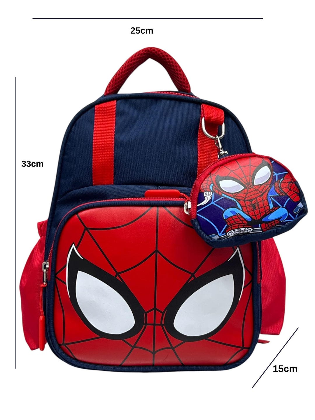 Red Web Hero Kids Spider Backpack | Toddler Preschool Bag | Comic Style ...