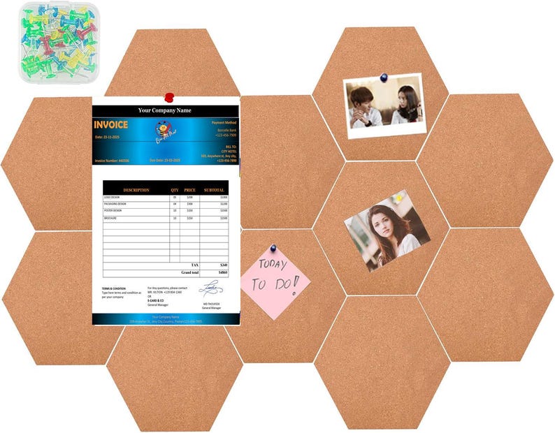 Editable Invoice Template: Professional Business Form (google Docs ...