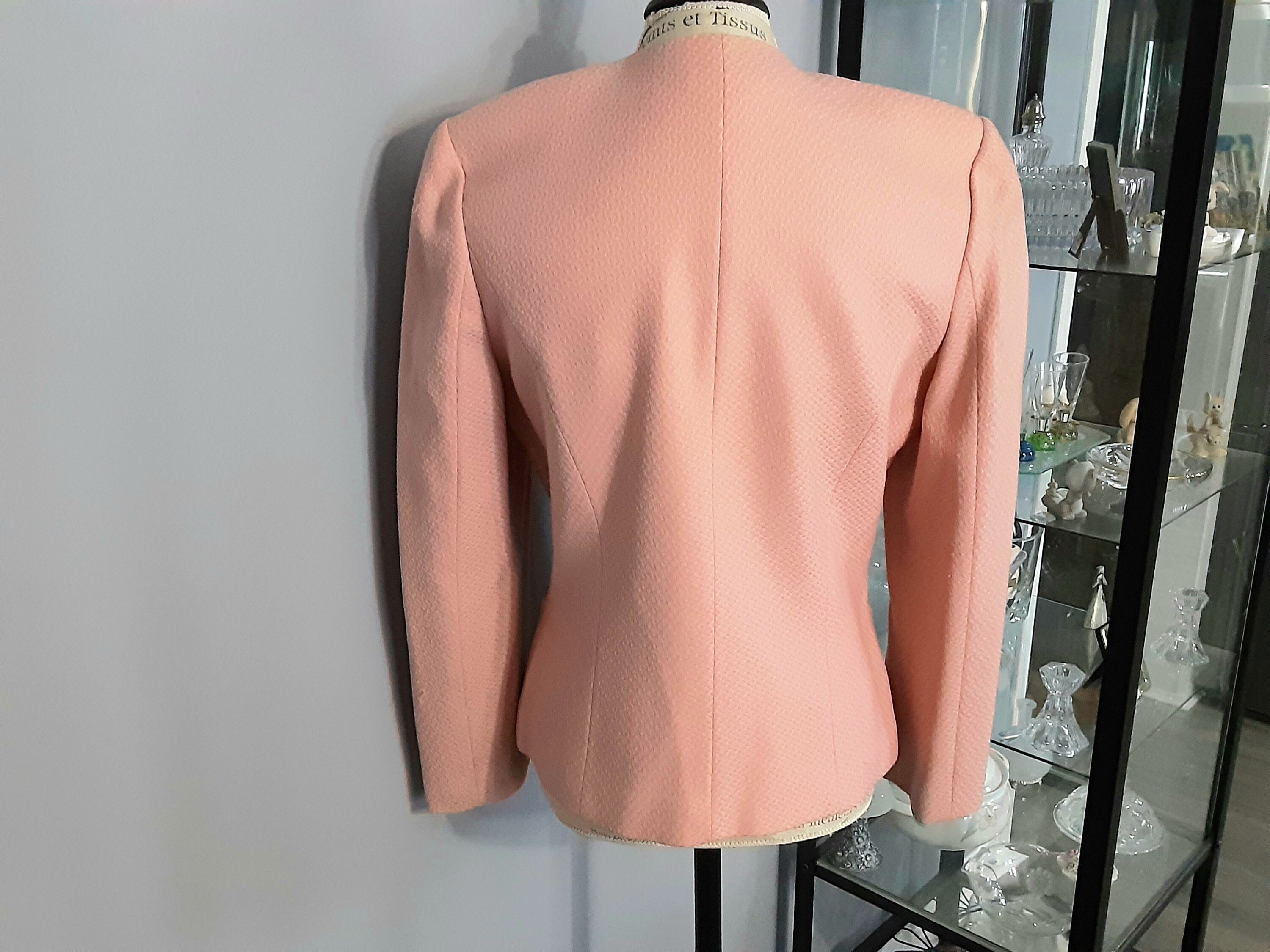 Alfred Sung Jacket Sung Sport Pink Blazer Spring Jacket - Etsy UK