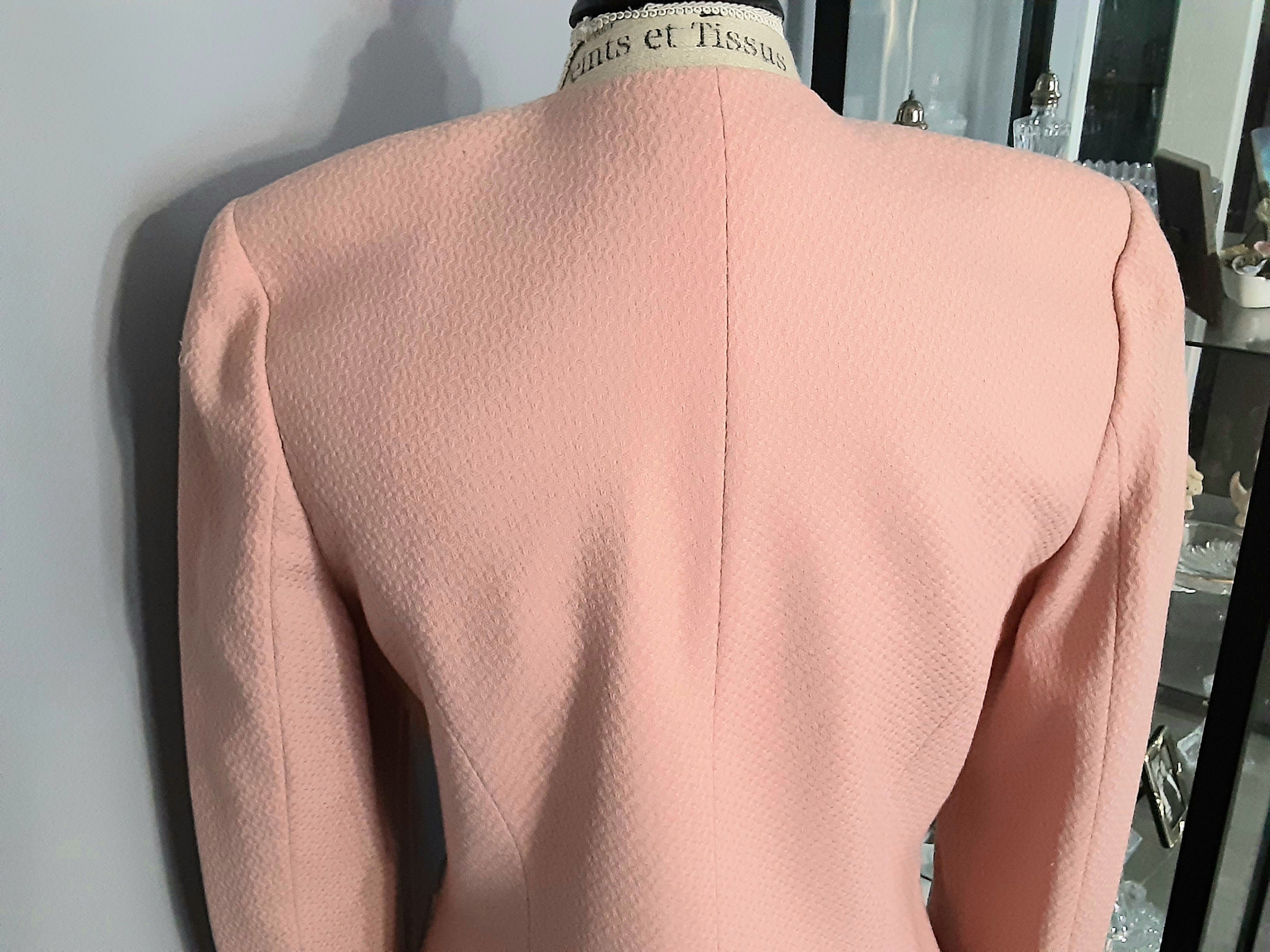 Alfred Sung Jacket Sung Sport Pink Blazer Spring Jacket - Etsy UK
