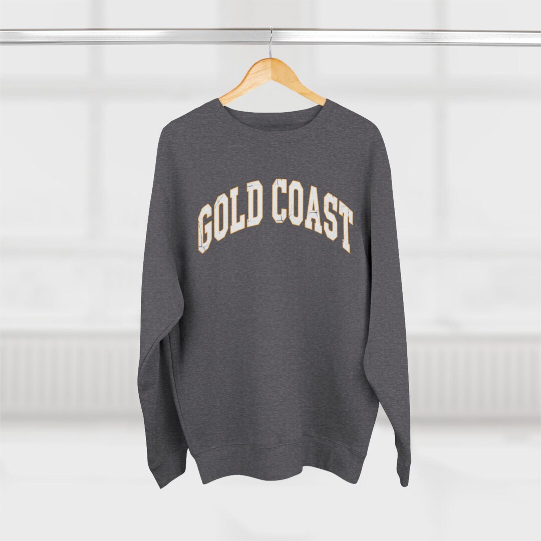 Gold Coast Minimalist Aesthetic Crewneck Sweatshirt - Etsy