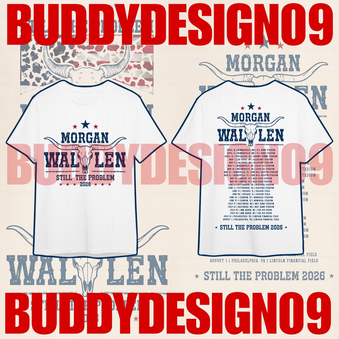 3 Still the Problem 2026 Morgan Wallen PNG, Country Music T-shirt ...