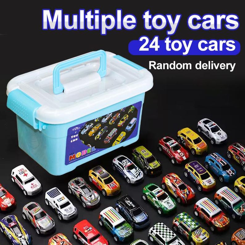 Mini Vintage Pullback Car Toys – 24 Piece Retro Microcar Set - Etsy
