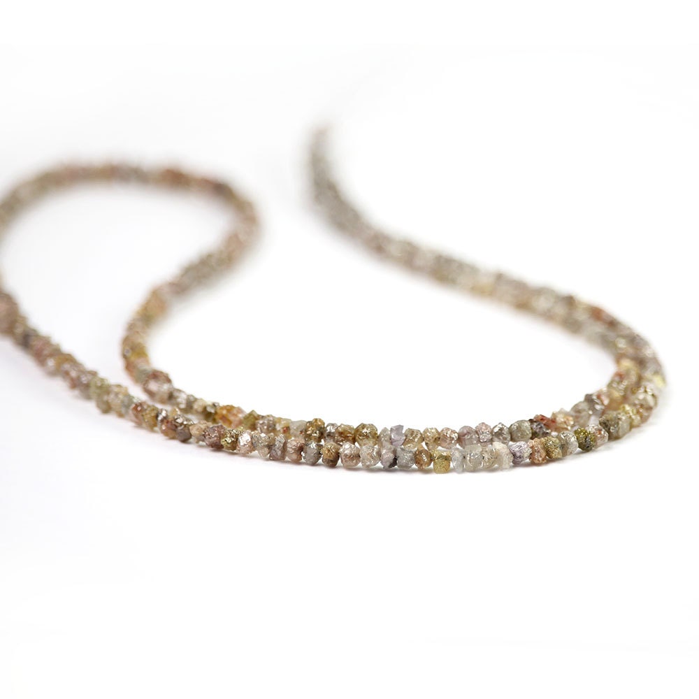 Diamond Rough Beads 10 Brown Natural Chip Beads Precious Gemstone April ...