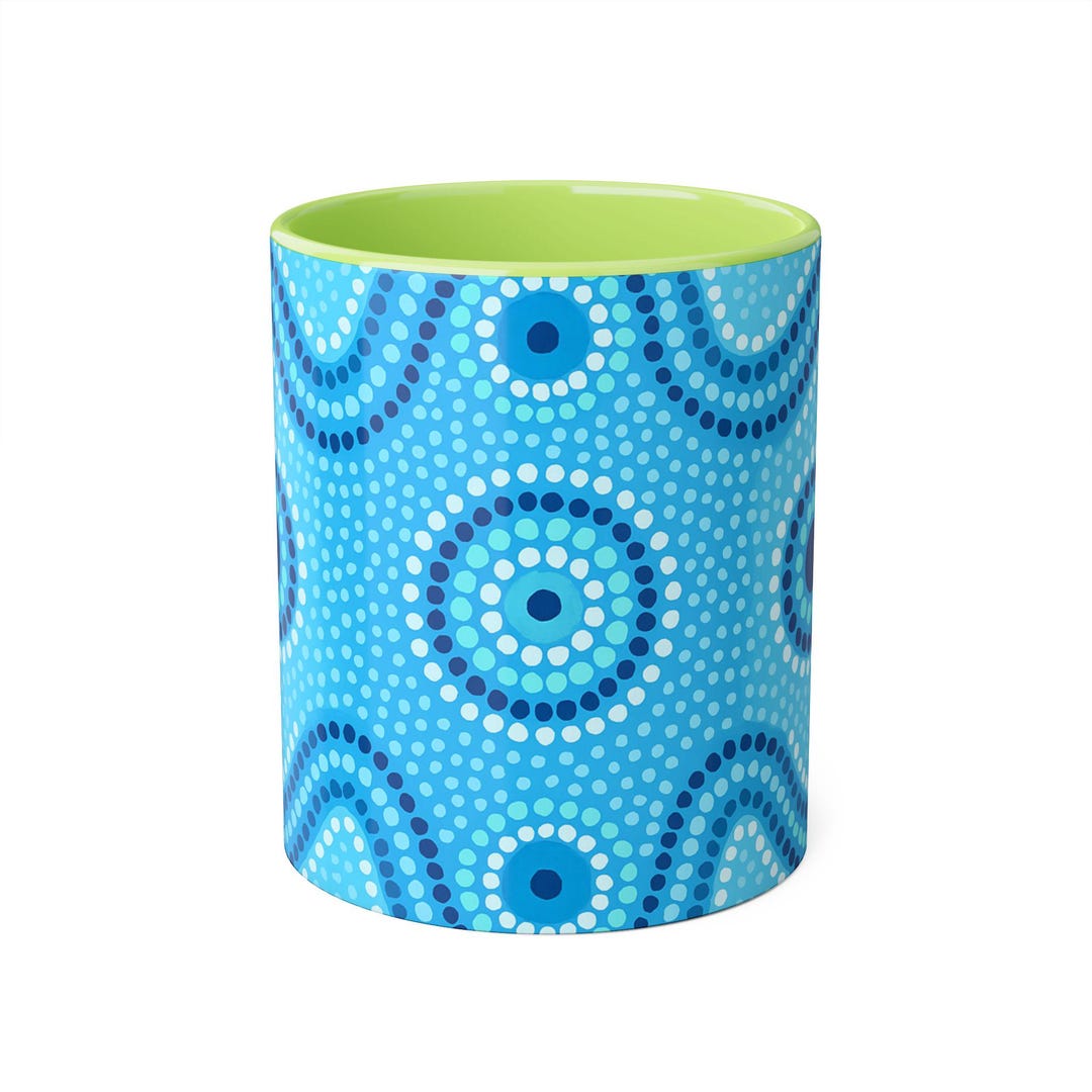Colorful Australia Aboriginal Art Mug - Unique Design, Perfect for ...