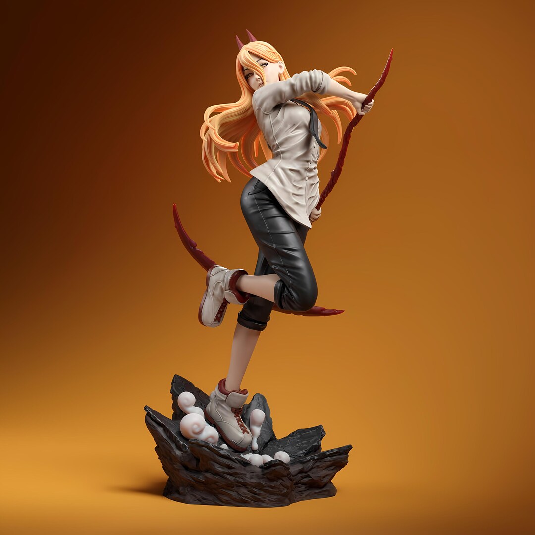 Pyra Bloodfang Chaotic Fiend STL | Demon Girl 3D Print Figurine ...