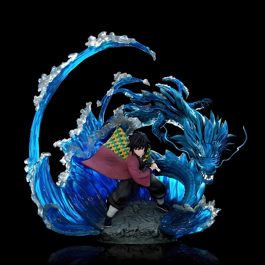 Ryuin Water Blade STL | Samurai 3D Print Figurine (digital Download) - Etsy