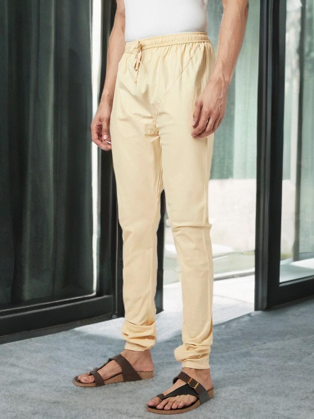 Mens Cotton Churidar Traditional Indian Bottom Wear - Etsy
