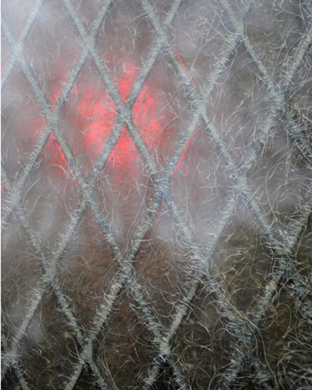 Red Glow Church Window Manchester Church UK Original Signed - Etsy