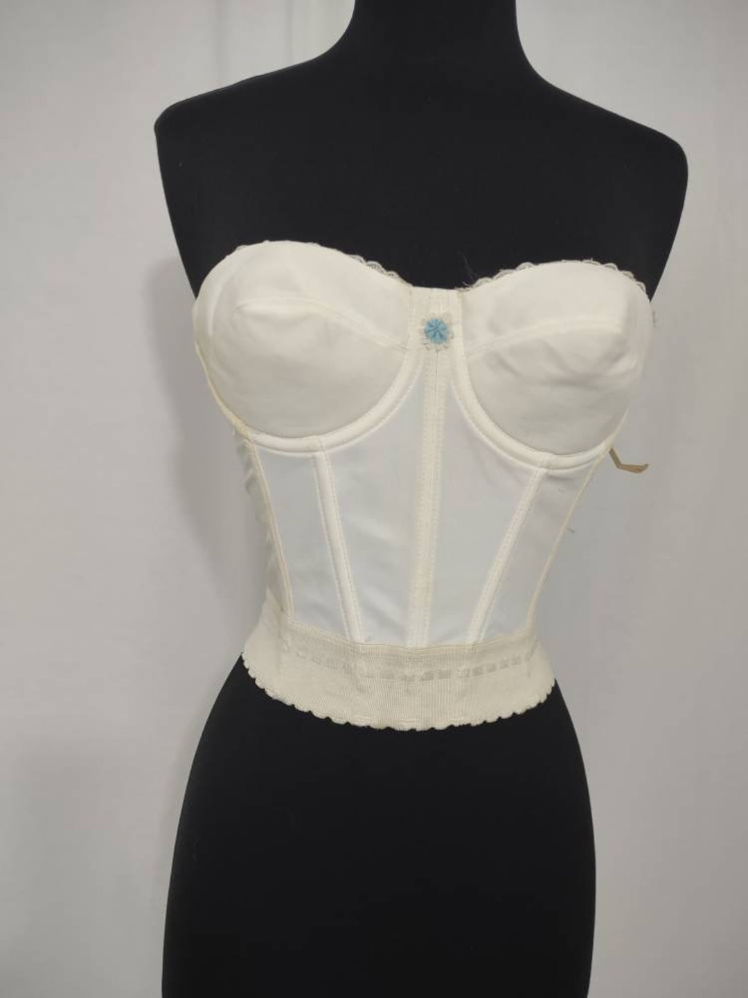Vintage Carnival Long Line Bra 34b - Etsy