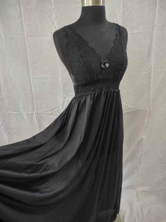 Black stretch nightgown - Gem