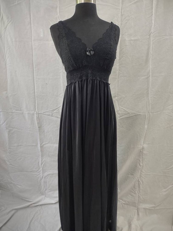 Black stretch nightgown - Gem