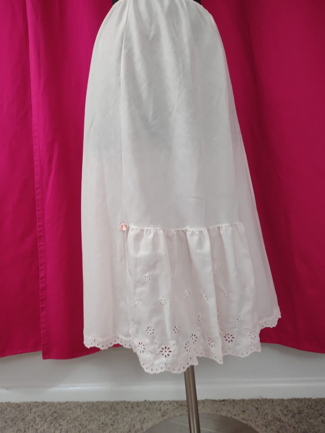 Pretty Pink Cotton Half Slip - Etsy