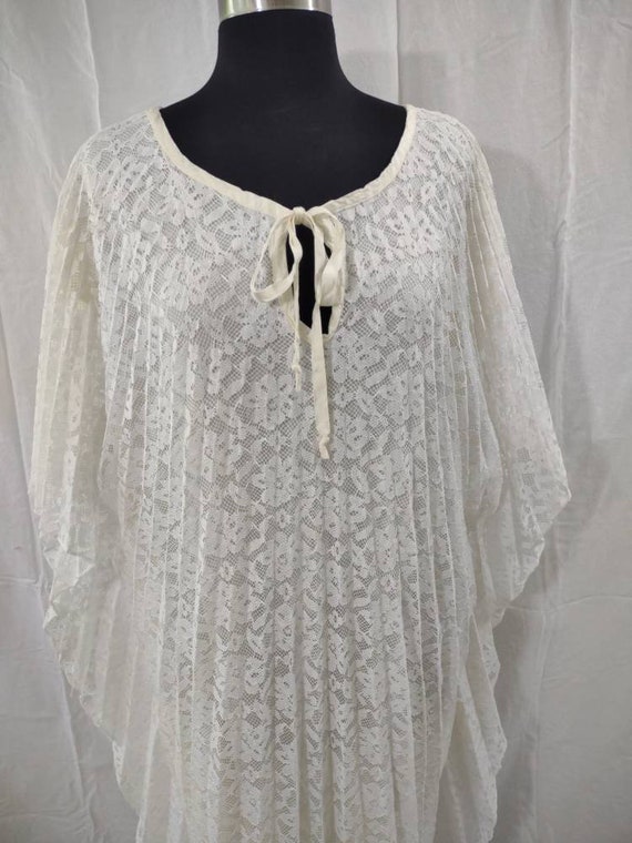White lace caftan - Gem