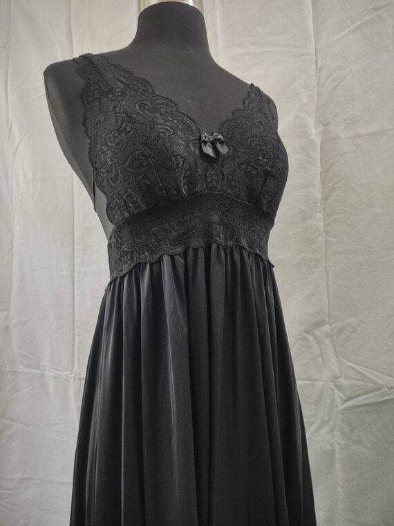 Black stretch nightgown - Gem