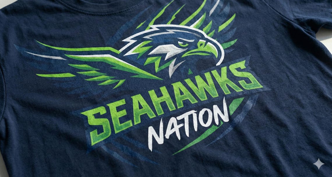 Seahawks Svg, Football School Logo, Seahawks Nation Svg, Seahawks Head ...